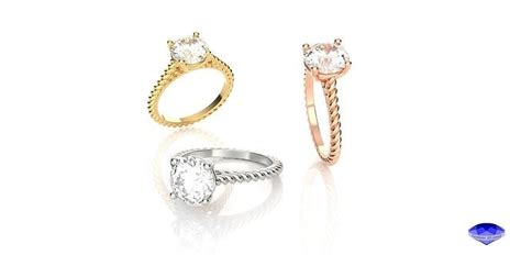 Round Diamond Solitaire Ring 3d Model 3d Printable Cgtrader