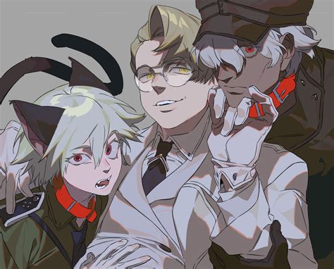 Major Schrodinger And Captain Hellsing Drawn By Mgong Danbooru