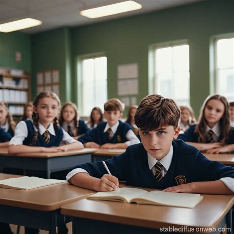 Realistic Indoor Classroom Scene Stable Diffusion Online