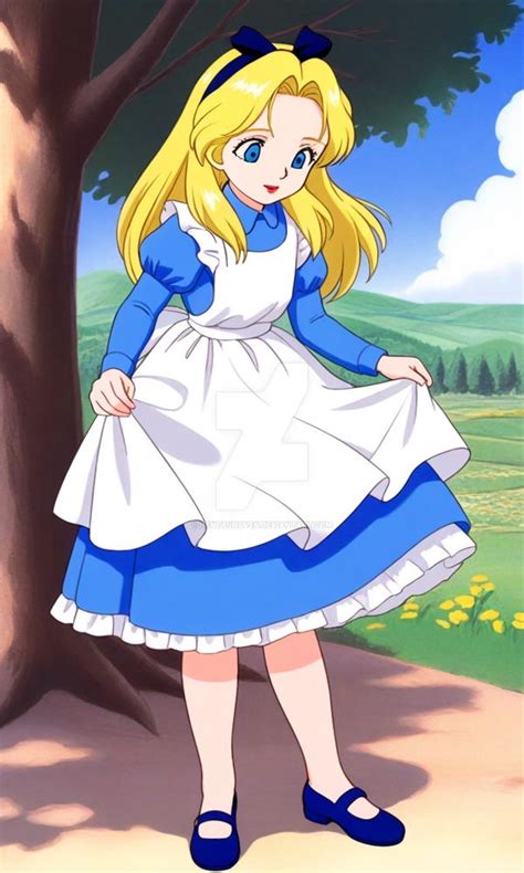 Alice In Wonderland Maria Robotnik Requested By Hentaiihaven On