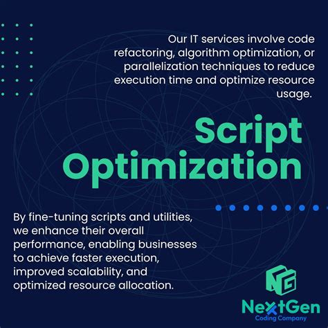 Nextgen Coding Company On Linkedin Scriptoptimization Performanceboost Itservices Nextgencoding