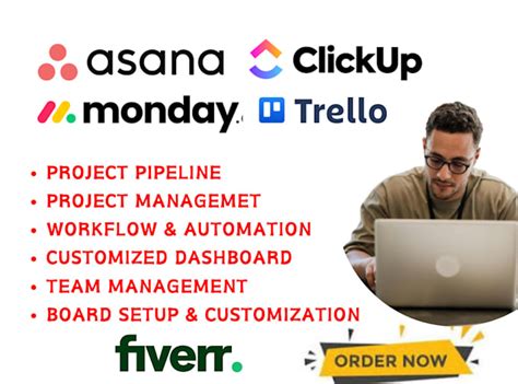 Be Your Monday Crm Asana Trello Clickup Consultant Monday Project