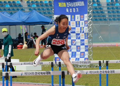여자 육상 허들 유망주 김서현 혜림 언니 못지않은 큰 선수가 되고 싶어요”