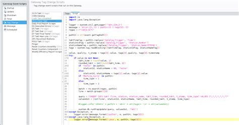 Parametrized Transaction Groups Ignition Inductive Automation Forum