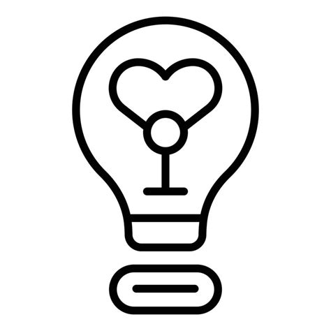 Mental Bulb Idea Icon Outline Vector Brain Emotion Vector Art At Vecteezy