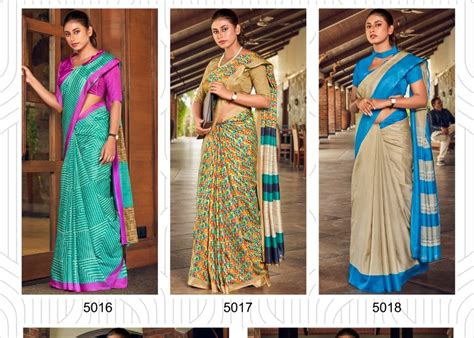 Malbari Silk Uniform Collection Part 2 Siddharth Cotton Sarees