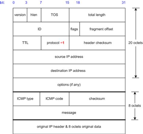 ICMP Packet Field Descriptions