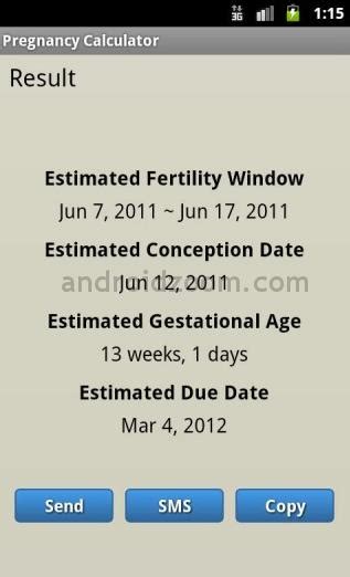 Using Pregnancy Weeks Calculator MediMiss