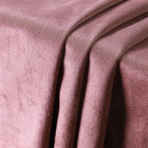Suede Fabric By The Yard Polyester Soft Ventilation