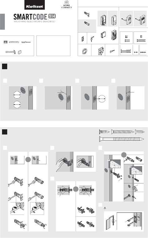 Kwikset Smartcode 914 Locks Installation And User Manual Pdf Viewdownload