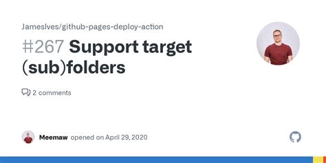 support target sub folders · issue 267 · jamesives github pages