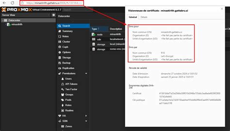 Proxmox Lets Encrypt Certificate With Dns Challenge · Louigitech