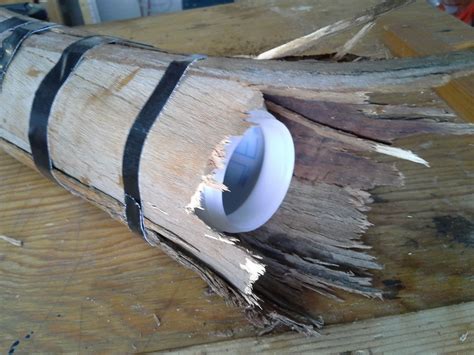 Easiest Way To Hollow Out A Log General Geocaching Topics Geocaching Forums