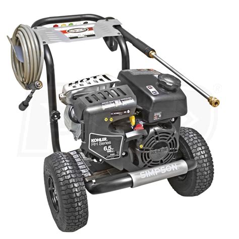 Simpson Megashot 3100 Psi Gas Cold Water Pressure Washer W Oem Technologies And Kohler Engine