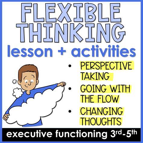 Flexible Thinking Lesson And Activities Shop The Responsive Counselor