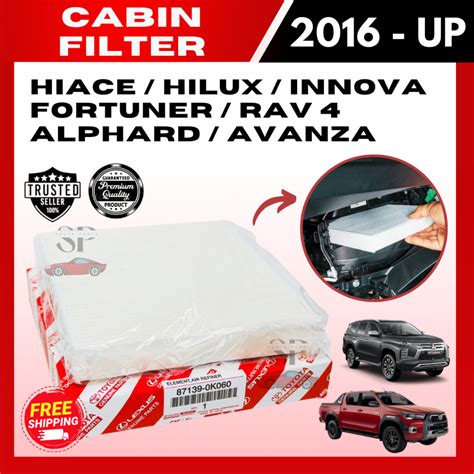 On Sale Cabin Filter For Toyota Hilux Innova Fortuner Rav 4 2016