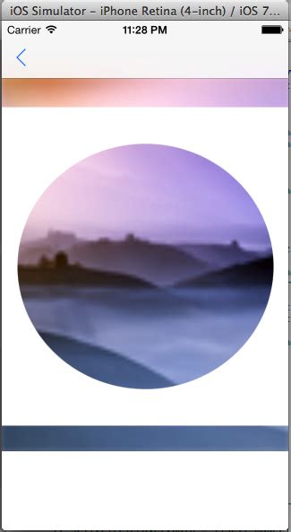How To Crop Image Inside The Circle In Uiimageview In Ios Stack Overflow