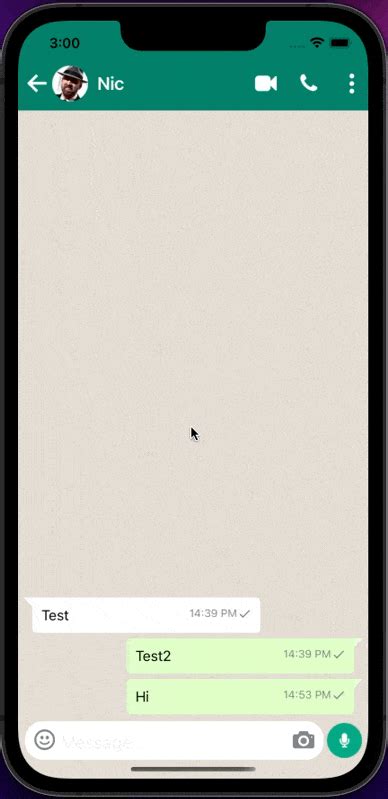 WhatsApp UI In React Native Part DEV Community