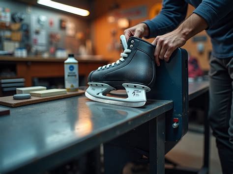 4 Steps For Sharpening Ice Hockey Skates Effectively