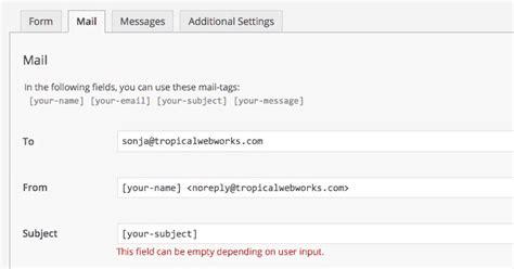 Contact Form 7 And Validation Errors Tropical Web Works