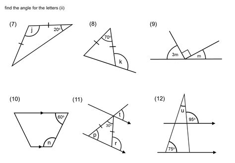Median Practice And Quiz Questions Angle Questions