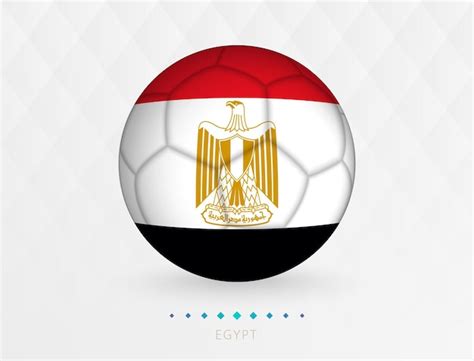 Balón De Fútbol Con Patrón De Bandera De Egipto Balón De Fútbol Con
