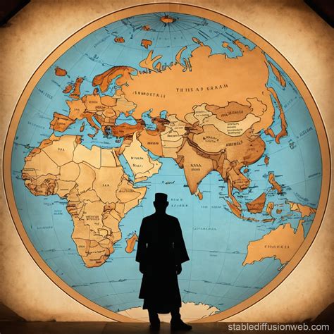 Ancient Map Meets Scholar Stable Diffusion Online