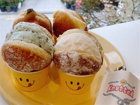 Cafe Knotted Donuts That Attract Long Queues In Korea Tofu V Travels