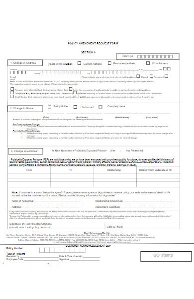 Free 50 Policy Forms Download How To Create Guide Tips