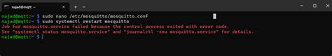 Mosquitto MQTT Broker Does Not Restart After Altering The Config File DIY Usthad