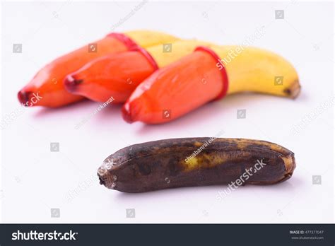 Banana Condom Save Sex Family Plan Stock Photo Shutterstock