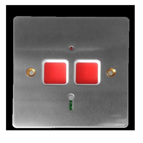 CQR EPA STD SS Stainless Steel Flat Plate Panic Button