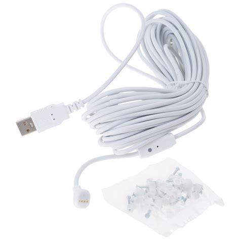 Secure Installation Power Cable For Nest Cams With Weatherproof Design