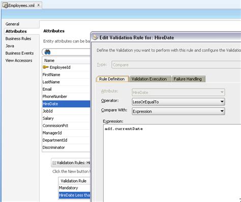 Andrej Baranovskij Blog Reusing And Extending Adf Bc Entities From Common Model