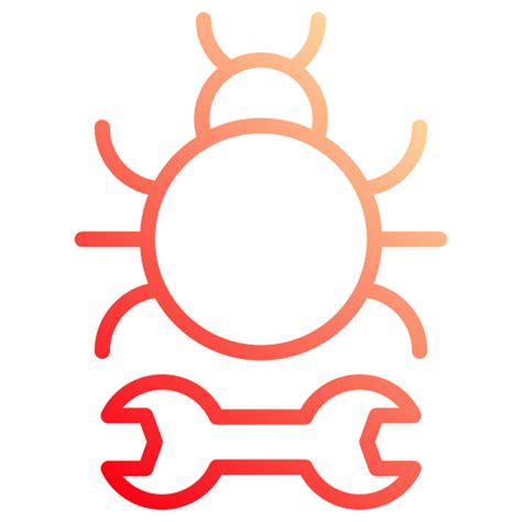 Bug Generic Gradient Outline Icon