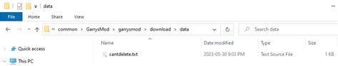Files In `garrysmoddownloaddata` Cant Be Modified With Any File Functions · Issue 5469