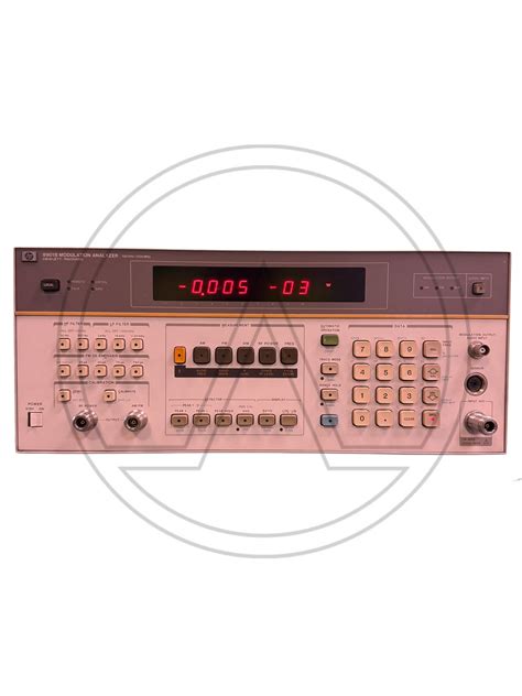 Hp Agilentkeysight 8901b Metaf