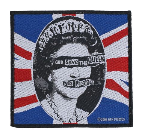 Sex Pistols God Save The Queen Patch 