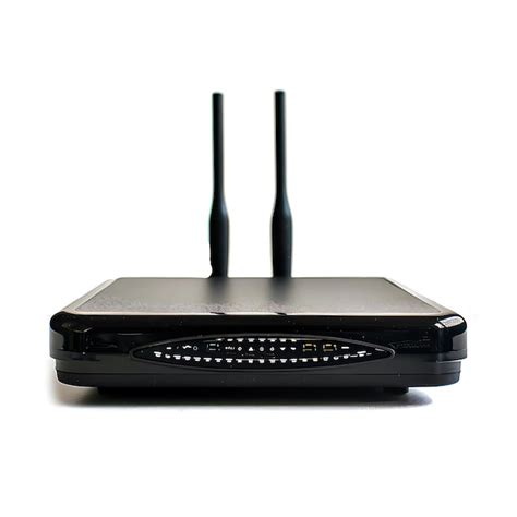 Modem Isolated On White Background 3d Rendering Premium Ai Generated Image