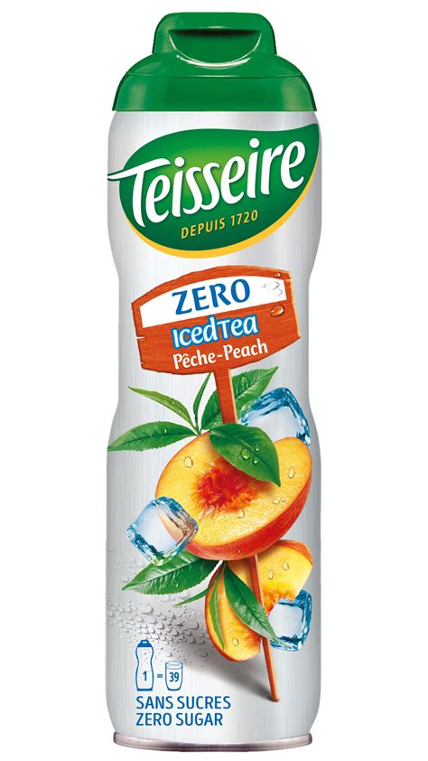 Teisseire Zero Sirup Eis Tee Pfirsich 600ml Im Gourmet24 Shop Bestellen