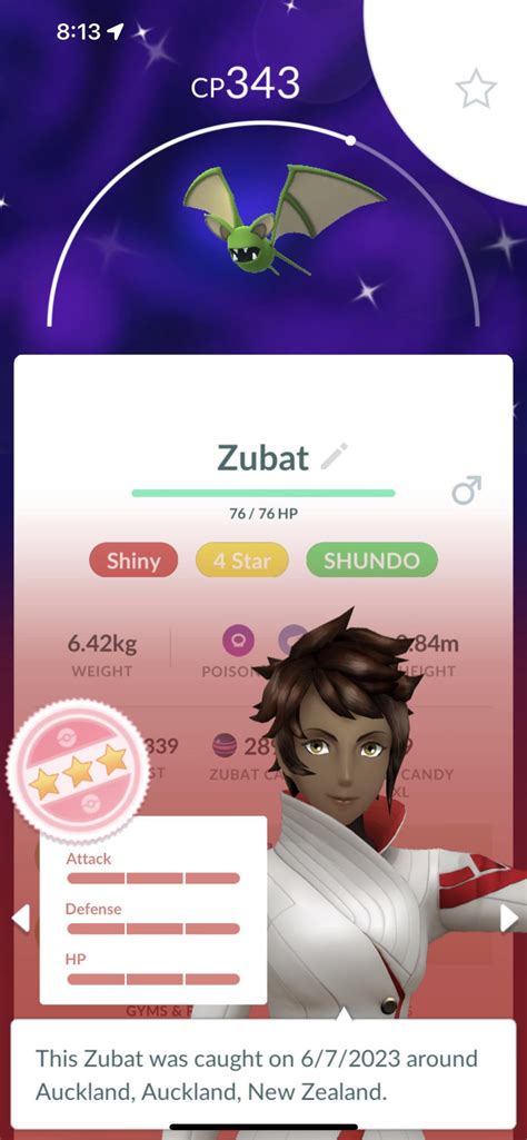 My Favorite Shiny And Its A Shundo Also First Rpokemongo