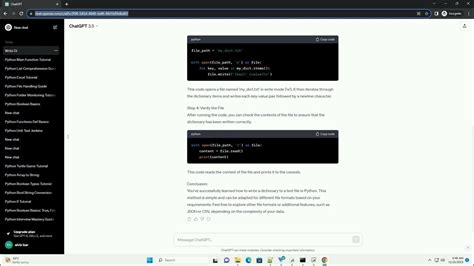Python Write Dictionary To Text File Youtube