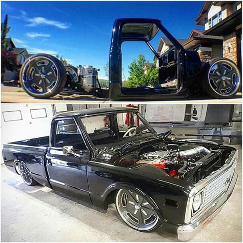 67 72 Chevy Trucks Blackout