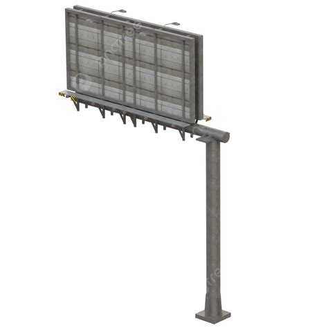 Advertisement Board Advertisement Board Perspective View Advertisement Banner Perspective View