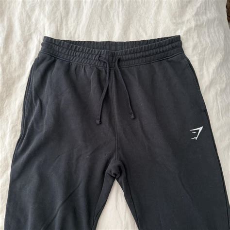 Gymshark Black Sweatpants Perfect For Workouts Depop