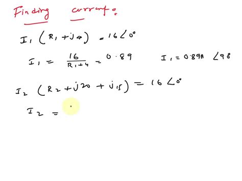 SOLVED Find currents I I and I in the circuit given in the figure where R Î R