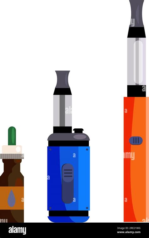 Electronic Cigarette Illustration Stock Vector Image And Art Alamy