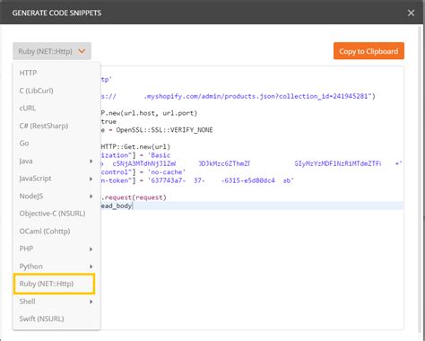 Json How To Get Resources From Shopify Api Admin Endpoint Using Rails