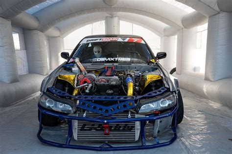 Turbo Engine Of The Nissan Silvia S13 5 For Drift Racing Editorial Stock Image Image Of Turbo