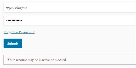 Ajax Login And Registration Form Plugin For Wordpress Wp Missing